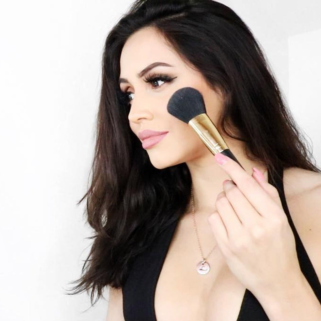 Rose Gold Initial Necklace | Sincerely Silver